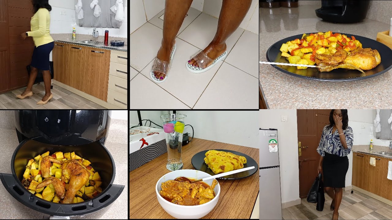 SIMPLE WEEKDAYS EVENING ROUTINE/ WHAT I COOKED FOR DINNER FOR A WEEK ...
