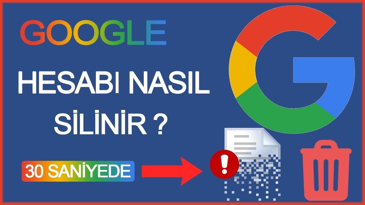 GOOGLE HESABI NASIL SİLİNİR ! Google Hesap silme 2025 - YouTube