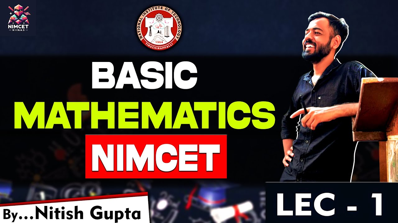 Basic Mathematics | Lec 1| Numbers | #jee2025 #motivation #nimcet # ...