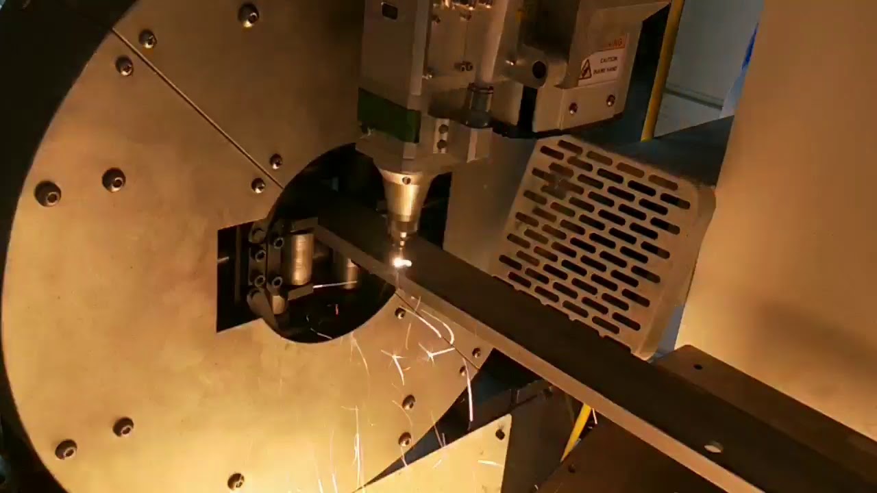 L Beams cutting - YouTube