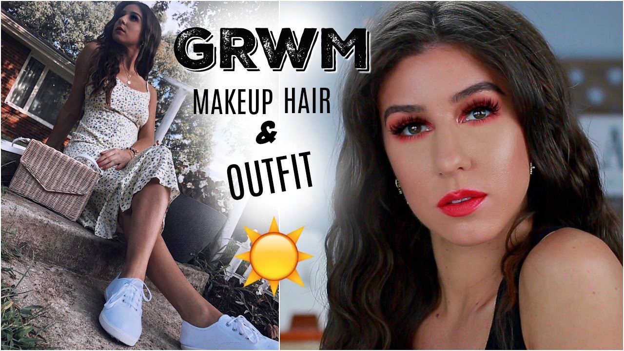 GRWM: Makeup, Hair and Outfit! | ENTIRE TRANSFORMATION! - YouTube