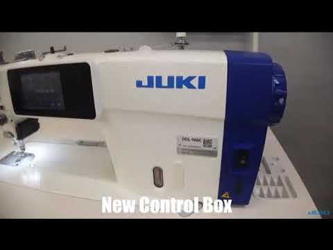 JUKI DDL 900C Single Needle Sewing Machine - YouTube