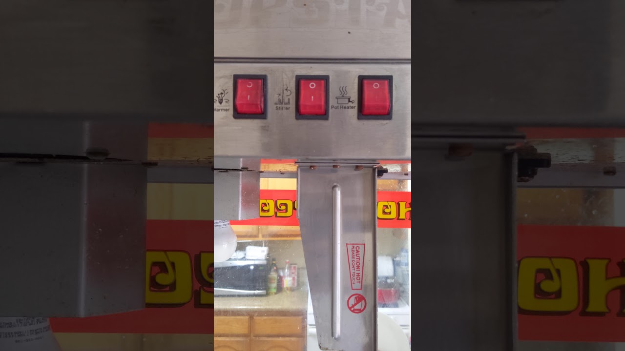 Popcorn machine kettle repair to make it heat up - YouTube