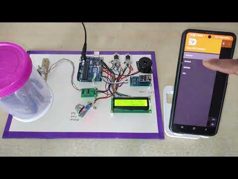 Automatic LPG Gas Booking and Leakage Detection using IOT - YouTube
