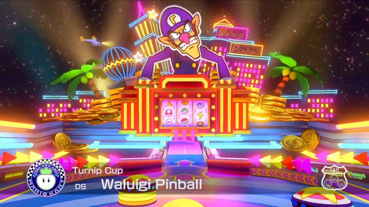 DS Waluigi Pinball Booster Course Pass Wave 2 - Mario Kart 8 Deluxe ...