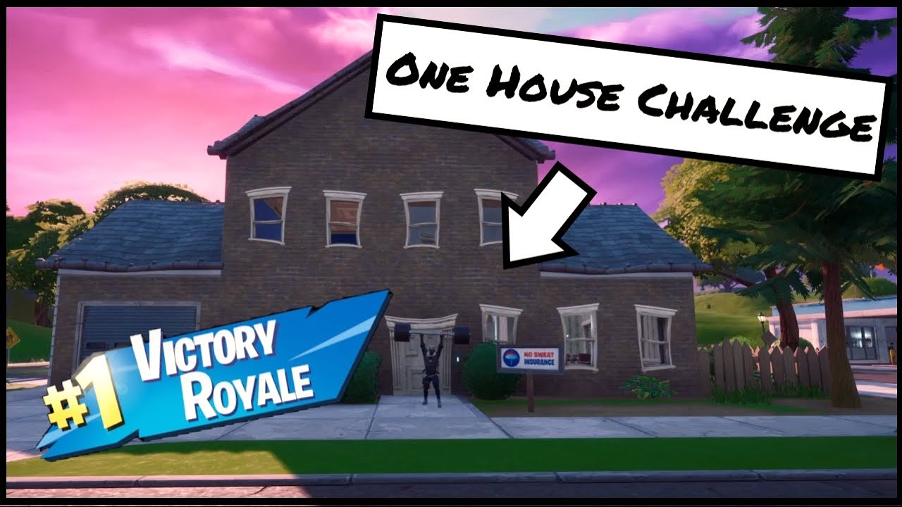 The One House Challenge!! - YouTube