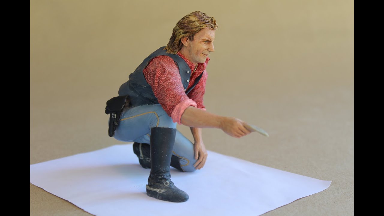 PAINTING SCULPTURE "TWO SOCKS" (dancing with wolves) ...Getting some ...