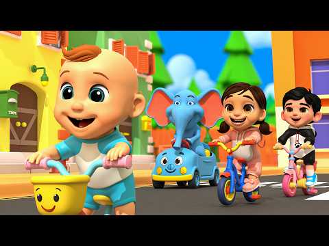Racing Playtime with Farm Animals Nursery Songs | Newborn Rhymes For Preschool Kids | LuLu Melon