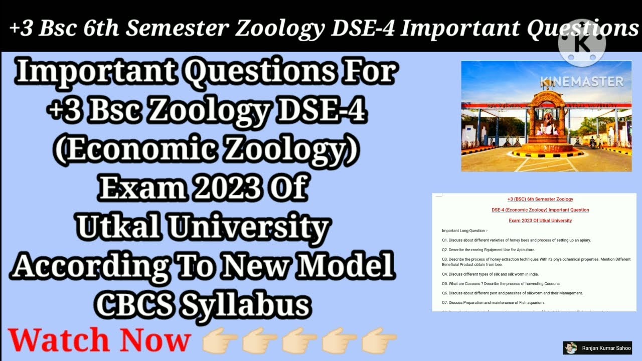 3 Bsc 6th Semester Zoology DSE 4 Economic Zoology Important 3-bsc-6th-semester-zoology-dse-4-economic-zoology-important