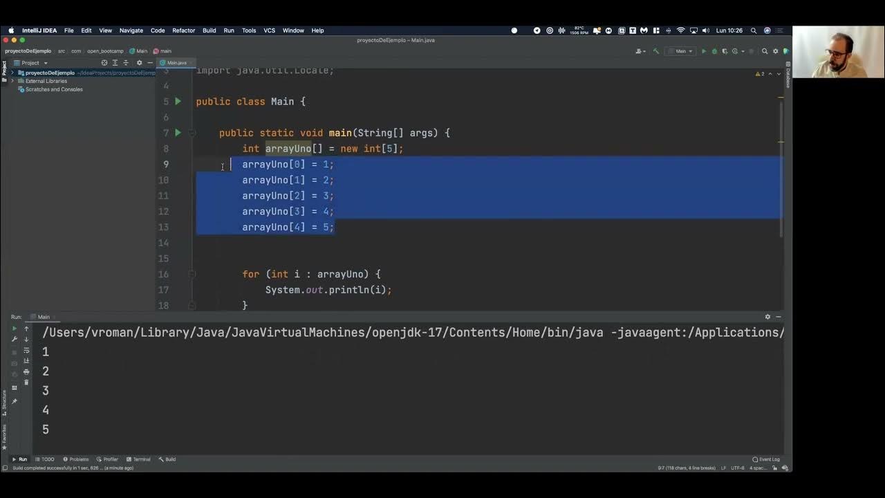 42 Arrays - Curso Java - OpenBootcamp - YouTube