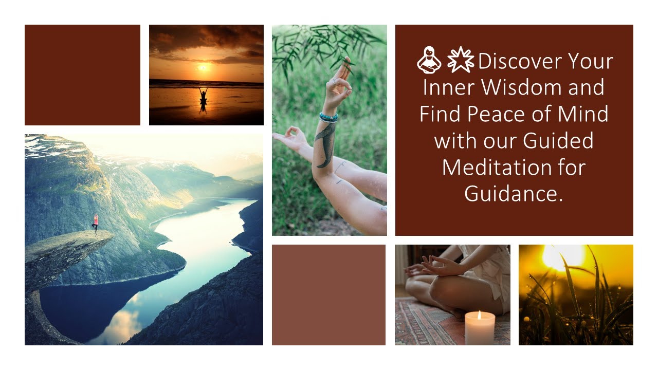 🧘 ♀️🌟Discover Your Inner Wisdom and Find Peace of Mind with our Guided ...