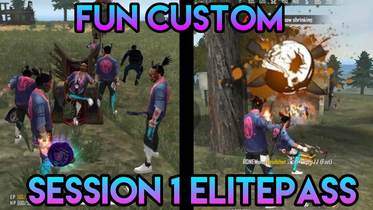 VIP Noob Nai Phaina Sakura Bundle #Sesion_one_elitepass#freefire - YouTube