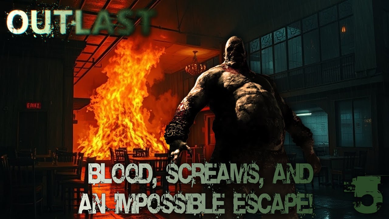 Outlast - Blood, Screams, and an Impossible Escape! (5) - YouTube