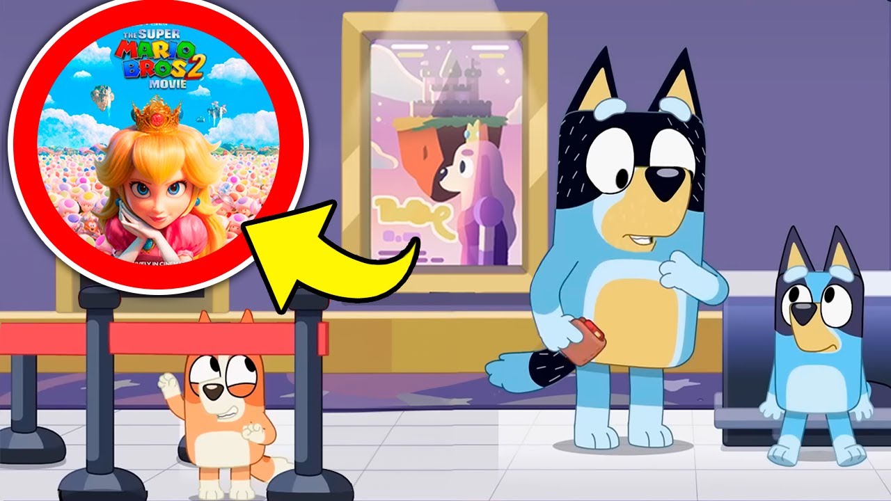 12 MOVIE and SERIES References in Bluey YOU NEVER NOTICED! - YouTube