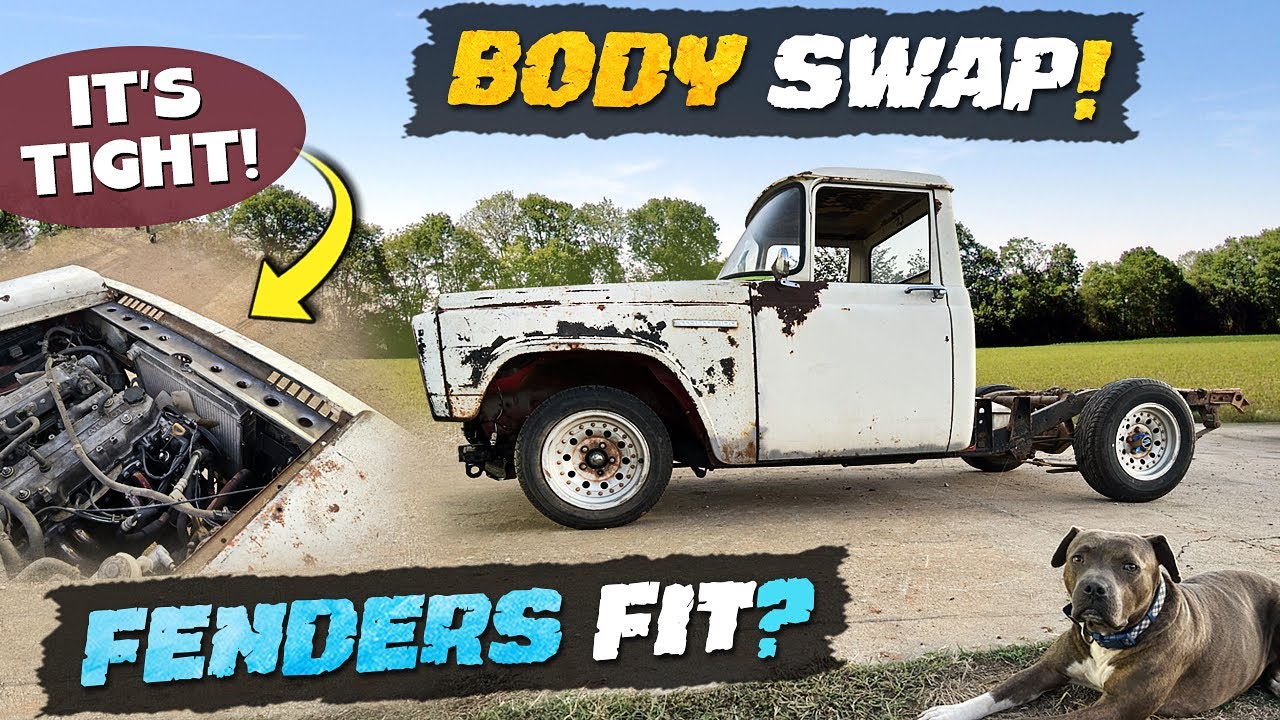 LOW BUDGET BUILD! RARE 1967 Toyota Stout. Custom Fabrication. Body Swap ...