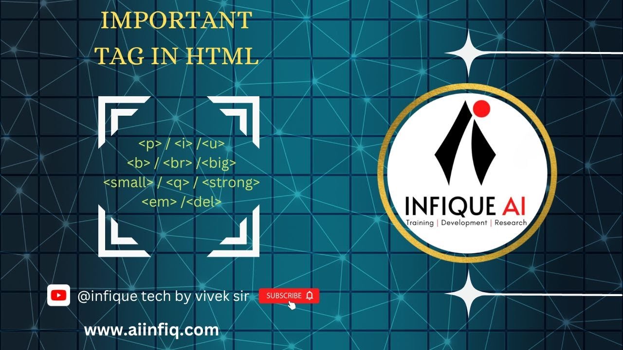 Important Tag In Html Html Basic Tag Htmltutorial Htmlcourseinhindi Youtube