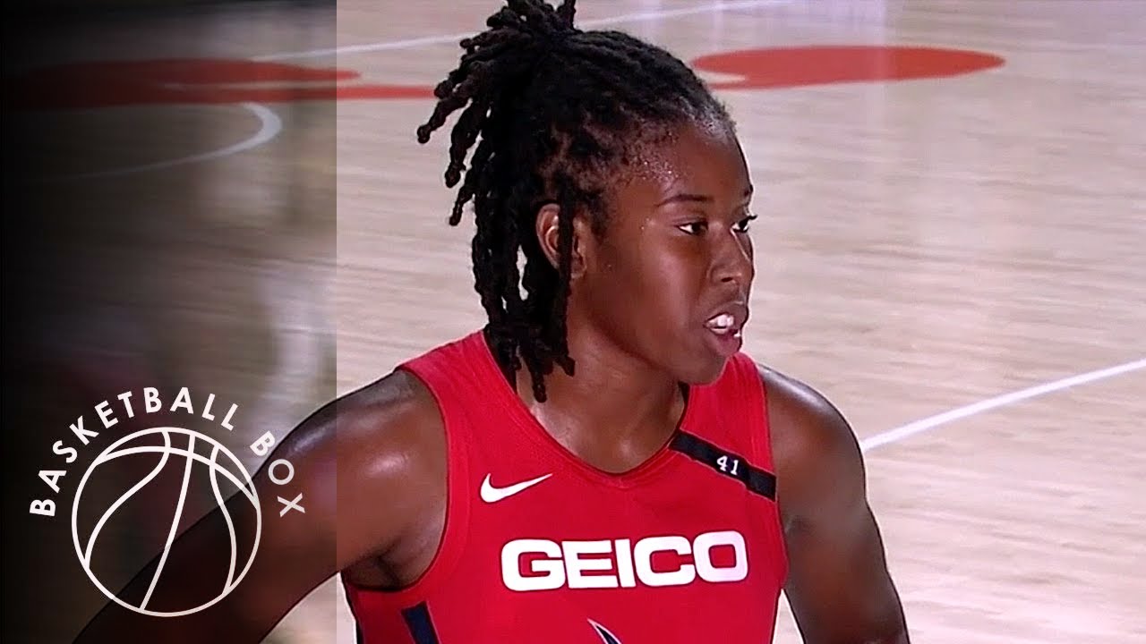 [WNBA] Ariel Atkins Mid-Game Interview, Washington Mystics vs Indiana ...