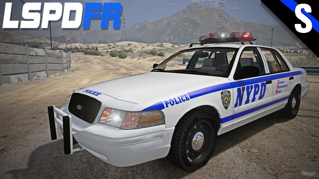 GTA V LSPDFR #191 NYPD Ford Crown Victoria Police Interceptor - YouTube