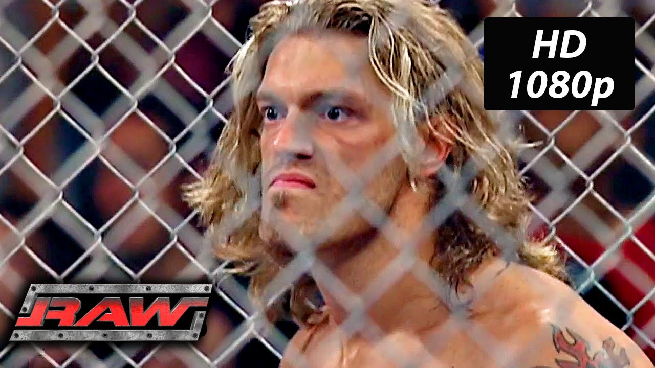 Edge vs John Cena WWE Championship Match WWE Raw Oct. 2, 2006 HD - YouTube