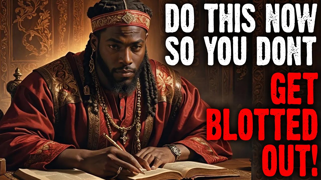 Do This Now So you Don't Get Blotted Out! - Israelite Teaching - YouTube