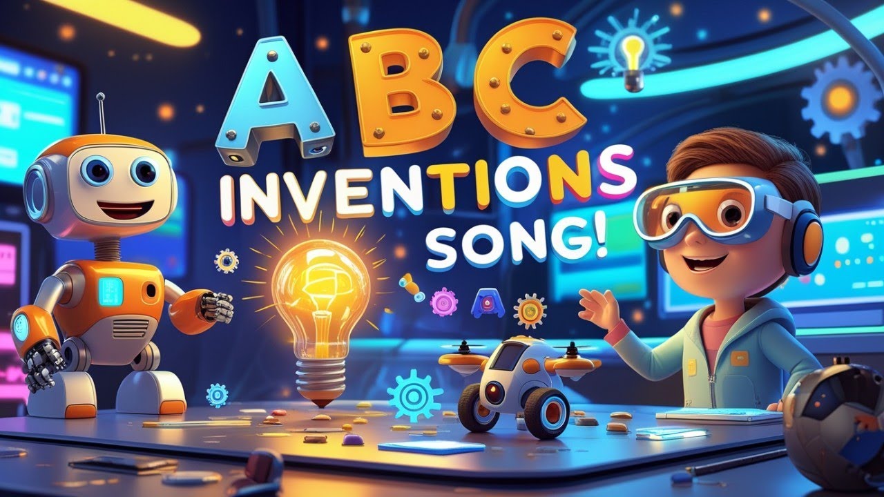 ABC Inventions Song | Fun Learning A to Z with Gadgets & Machines - YouTube