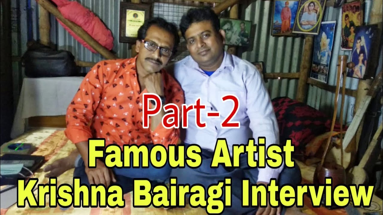 Krishna Bairagi Famous Artist Kolkata - YouTube