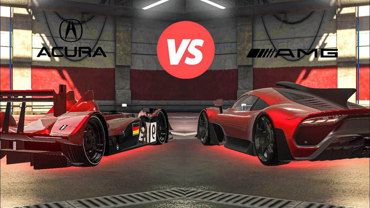 Mercedes AMG One vs Acura ARX F1 | Real Driving School - YouTube