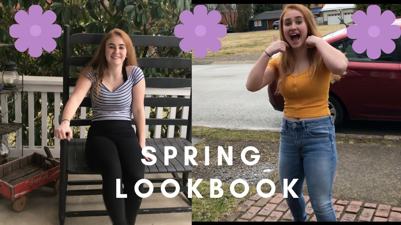 spring lookbook | 7 OUTFIT IDEAS - YouTube