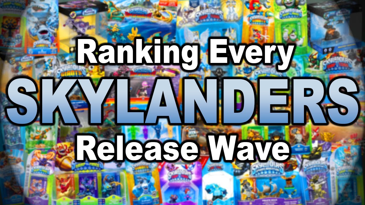 Every Skylanders Release Wave RANKED - YouTube