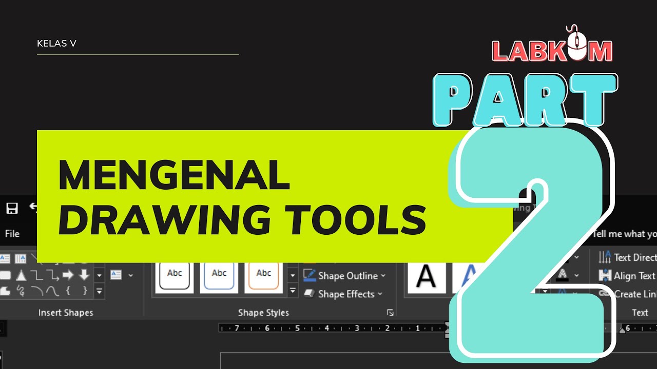 Kenal Lebih Dalam Drawing Tools (Shape Format) - YouTube
