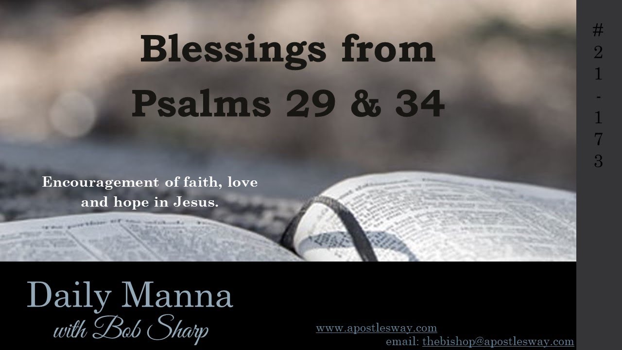 21-173 Blessings from Psalms 29 & 34 - YouTube