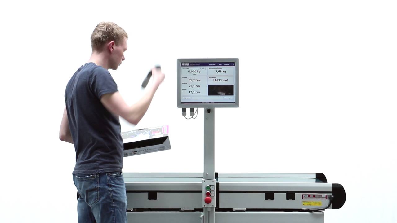 BOSCHE - Volume measurement system VGM - YouTube