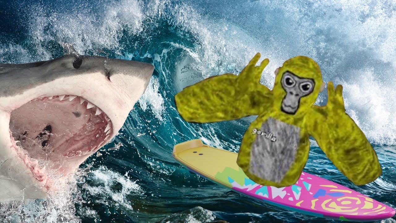 Gorilla Tag Added Sharks to Their Game!? - YouTube