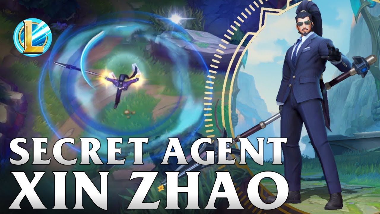 Secret Agent Xin Zhao Skin Spotlight - WILD RIFT - YouTube