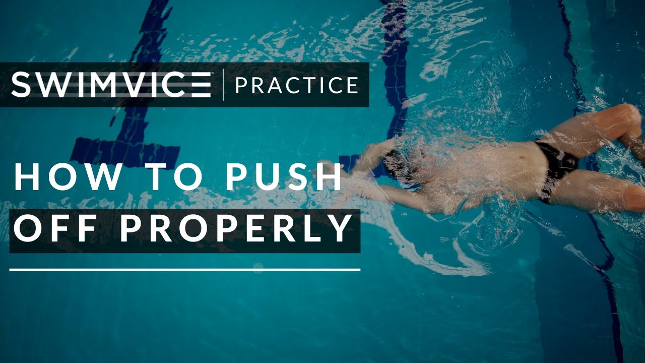 How to Push off Properly for Swimming - YouTube