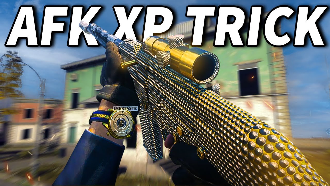 Warzone: AFK Waffen XP Trick KOMPLETT AFK Waffen Leveln (mega einfach ...