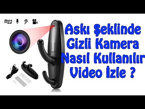 Askılık şeklinde  Gizli Kamera Kutulu açılımı Tanıtım Videosu