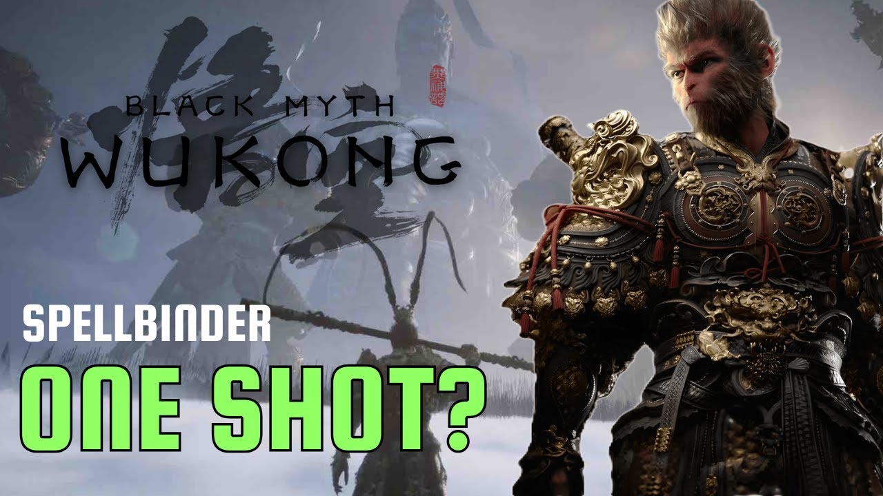 BEST Black Myth Wukong NG+ Spellbinder - EASY KILL BOSS Pt2 - YouTube