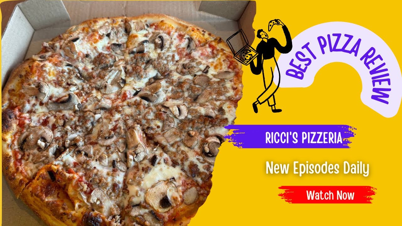 Best Pizza Review | Ricci’s Pizzeria Woodbridge ☕️ - YouTube