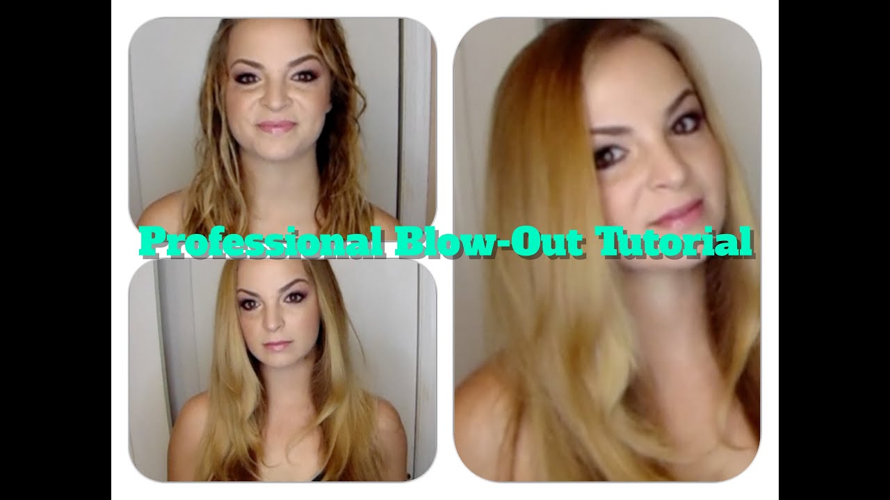 Professional Blow Out Tutorial - YouTube