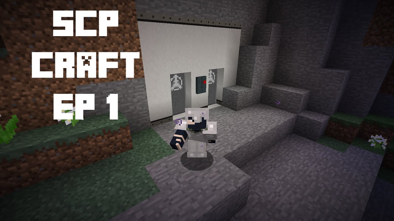 SCP CRAFT EP 1 // JE CREER L'ENTREE DE MON SITE - YouTube