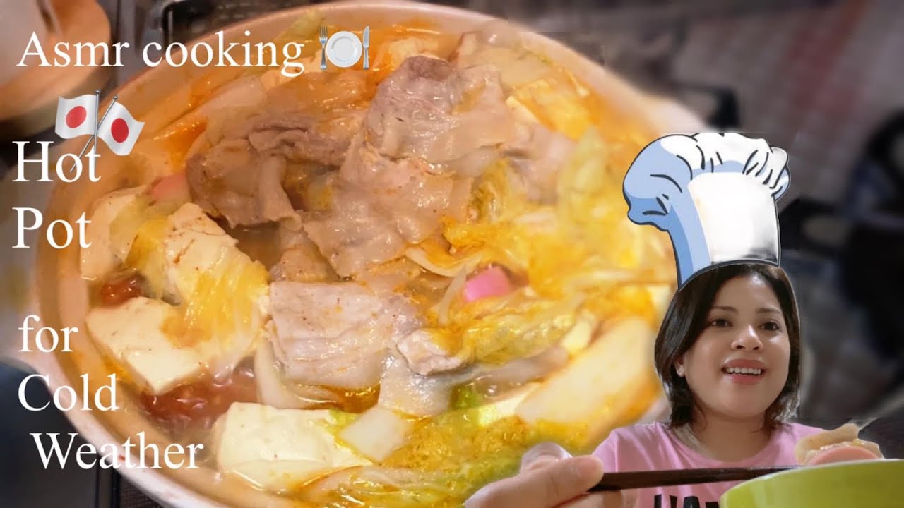 Asmr Cooking | Hot Pot for cold weather - YouTube
