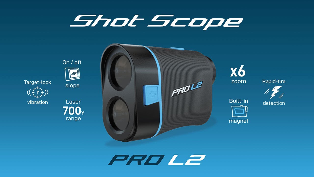 Shot Scope PRO L2 Rangefinder (FEATURES) - YouTube