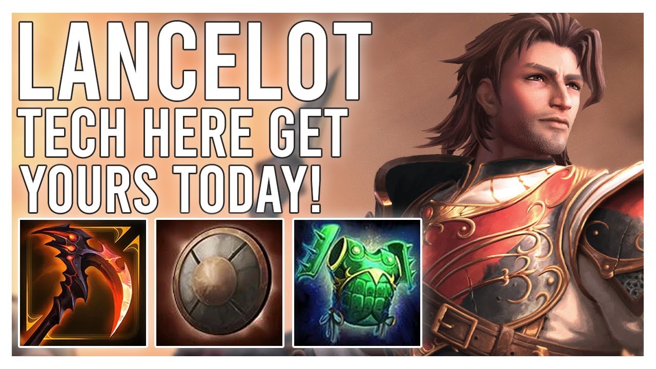 GET YOUR LANCELOT SOLO TECH RIGHT HERE! - SMITE Ranked Conquest Season ...