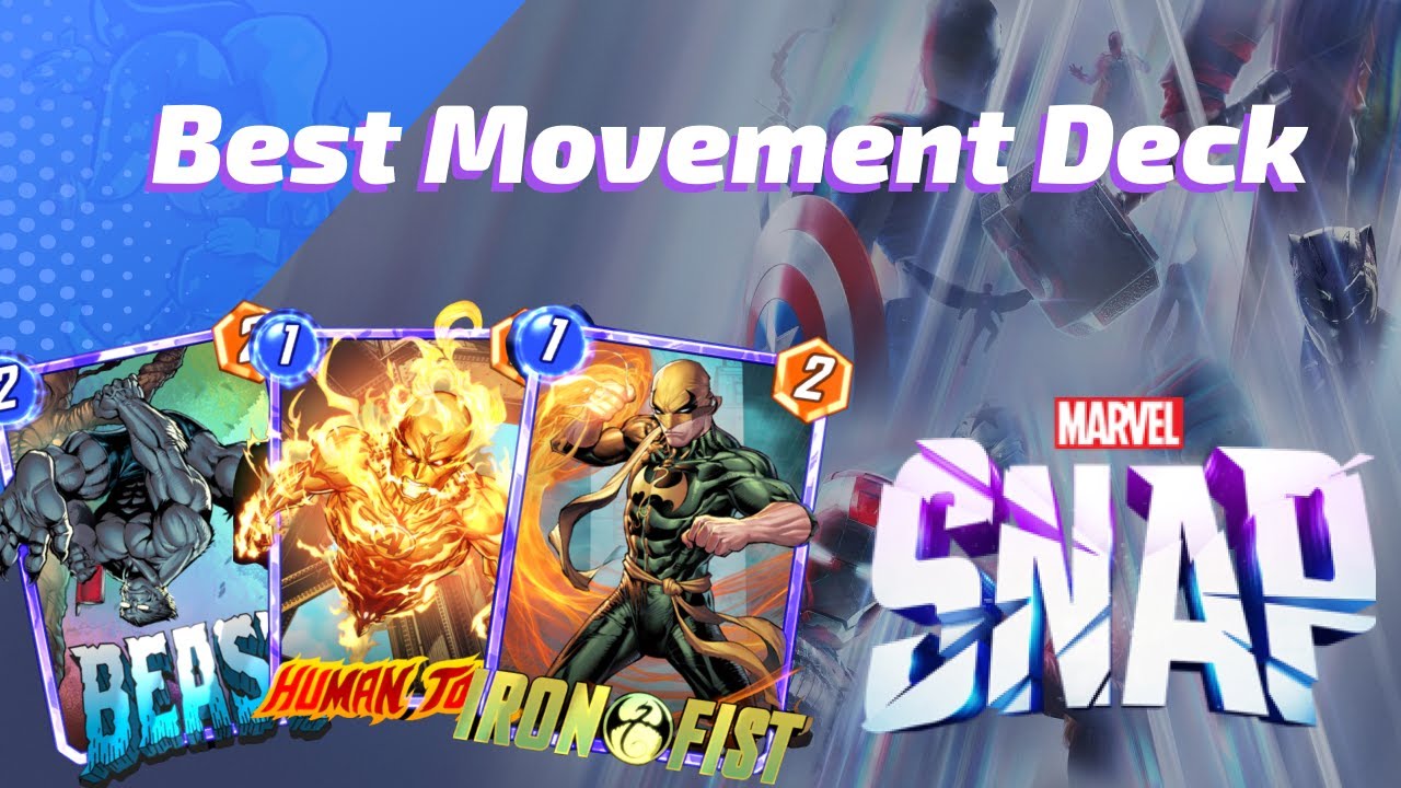 Human Torch blazes on in the BEST movement deck in Marvel SNAP - YouTube