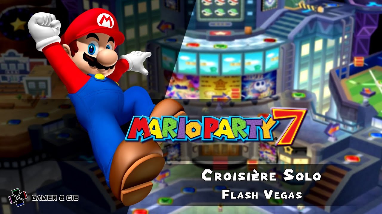 Mario Party 7 (2006) - Croisière Solo - Flash Vegas - YouTube