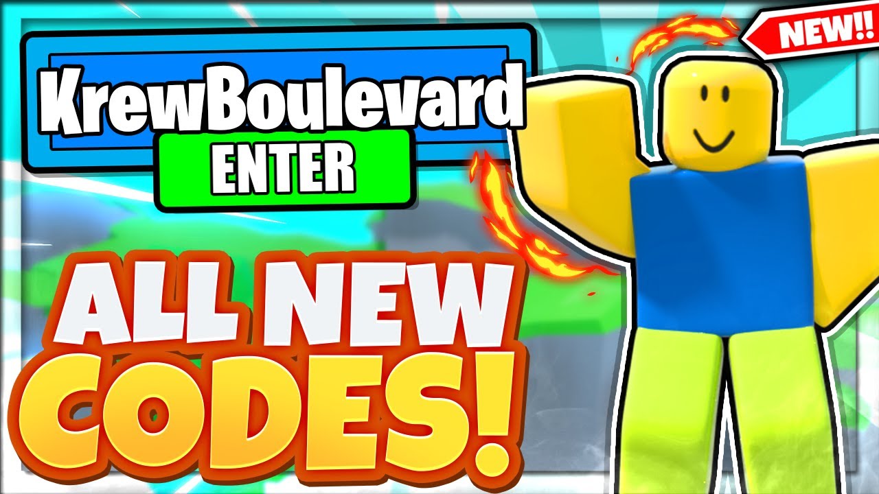 ALL NEW SECRET *FREE POINT* CODES In Roblox Krew Boulevard! - YouTube