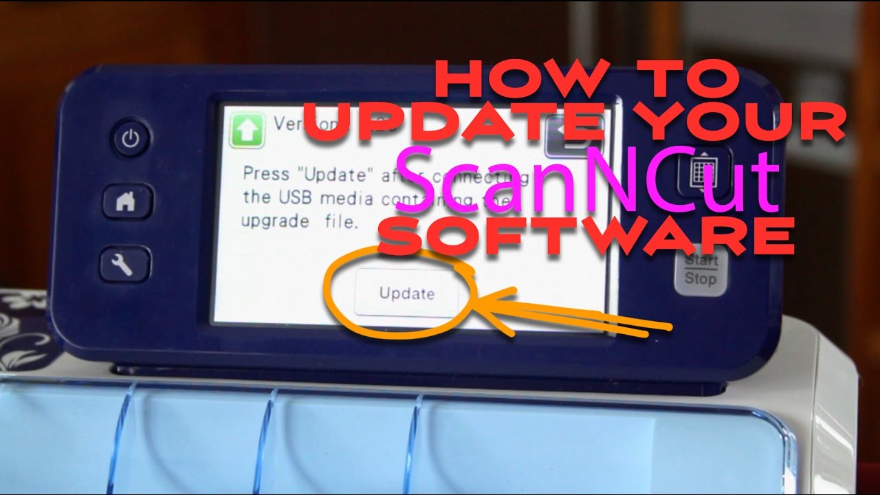 ScanNCut: Updating Your Software - YouTube