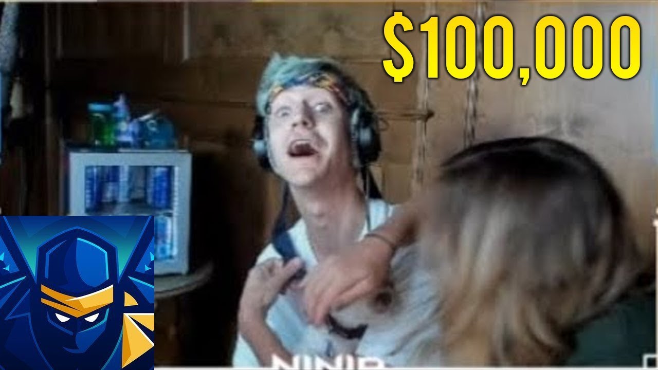Anonymous Donates $100,000 To Ninja! (Fortnite Epic Moments) - YouTube
