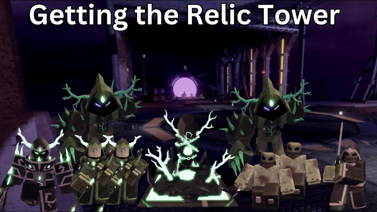 Getting the Relic Tower in Roblox TDX - YouTube